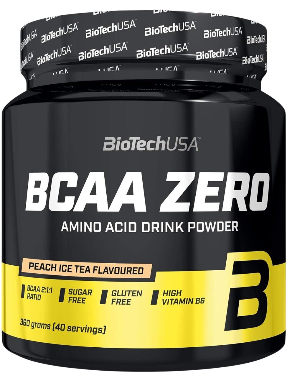 Бсаа BioTechUSA BCAA Zero 2:1:1 360 г, Персиковый холодный чай
