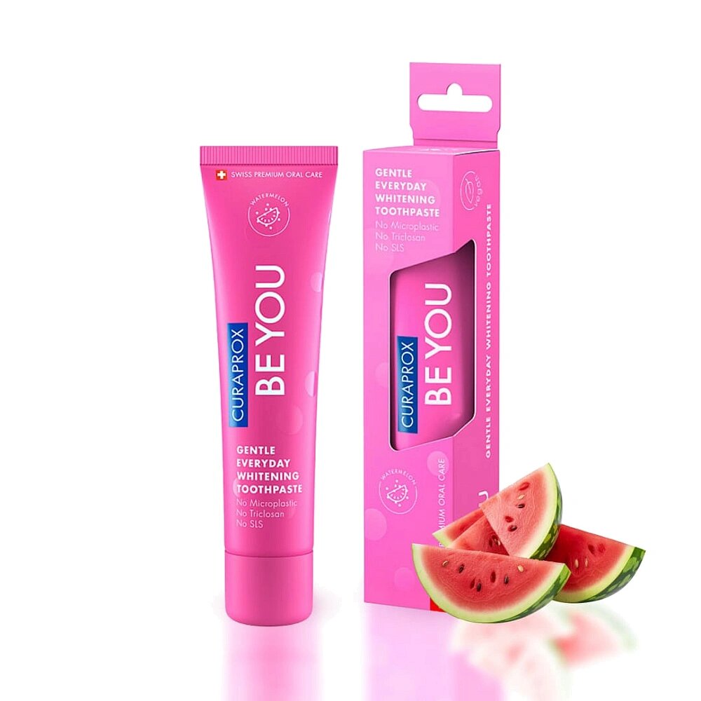 Зубная паста CURAPROX Be You Candy lover со вкусом арбуза, 60 мл