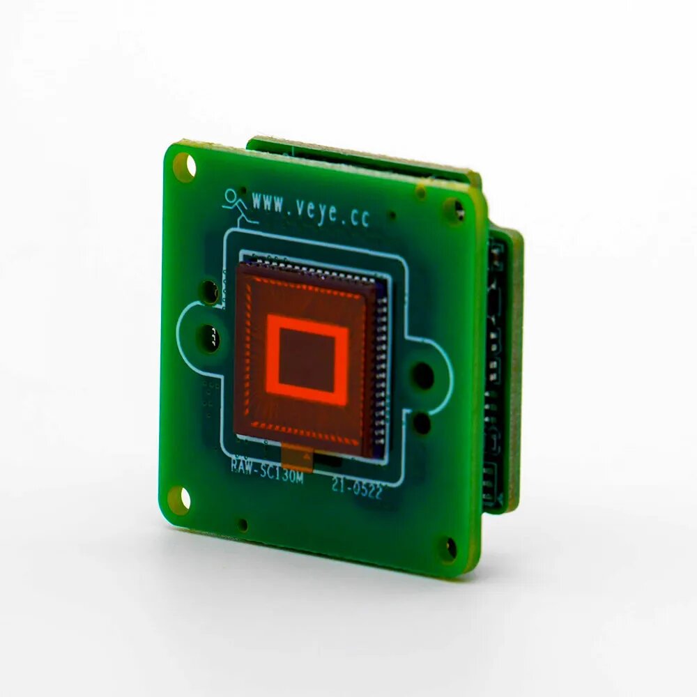 Камера машинного зрения MIPI CSI-2, 1,3 МП с глобальным затвором, MV-MIPI-SC130M для всех Raspberry Pi, Jetson NX и Nano