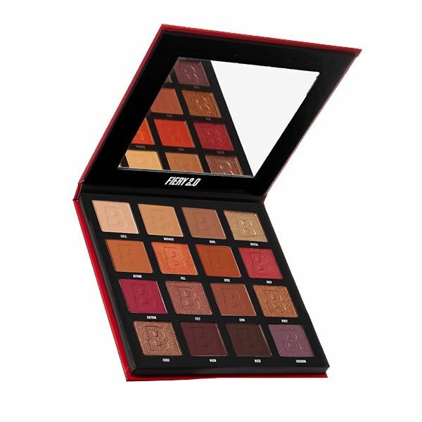 Тени для век BEAUTY BAY FIERY 16 colour palette