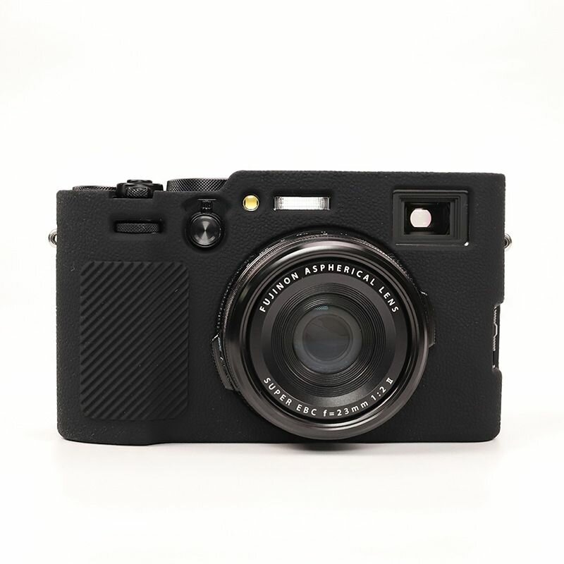 Силиконовый чехол для фотоаппарата Fujifilm X100VI черный
