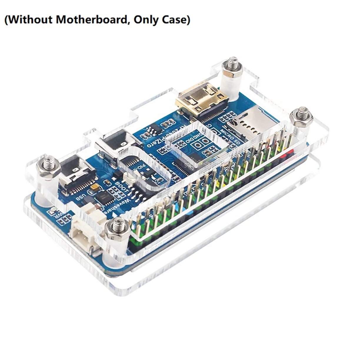 Прозрачный акриловый чехол для RP2040-PiZero