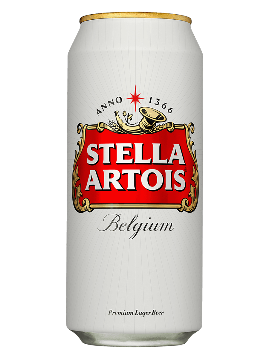 Пиво светлое Stella Artois, светлый лагер, 0,45 л, Россия, ж/б