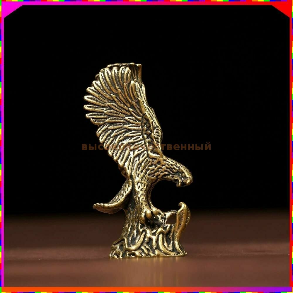 Скульптура орла из бронзы символ силы и величия