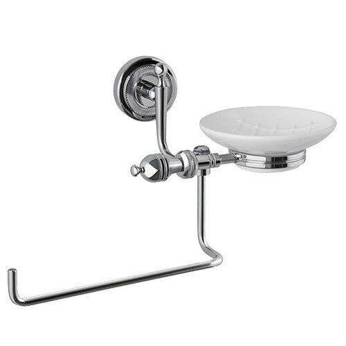 Полотенцедержатель Caprigo Royal 6618 c/c с мыльницей