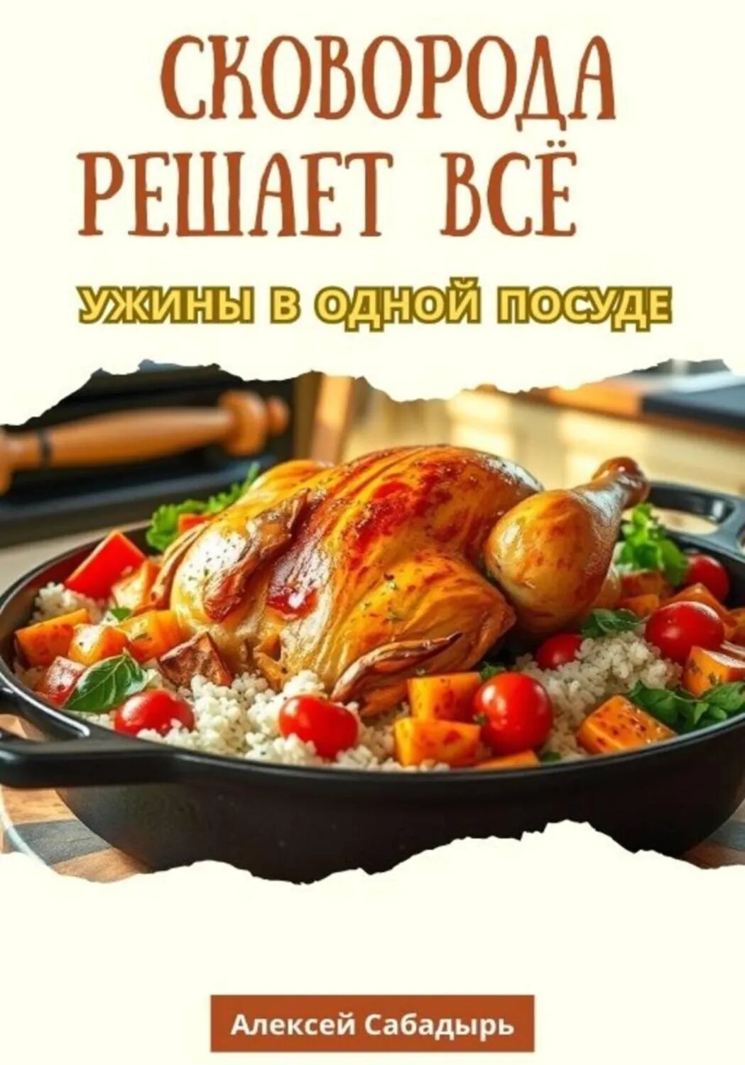 Сковорода решает всё ужины в одной посуде [Цифровая книга]