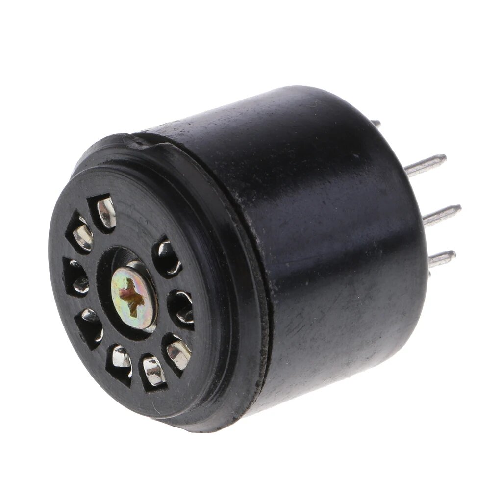 9pin ламповая панель 12AX7 усилитель звуковой трубки с вакуумными трубками розетка Saver база