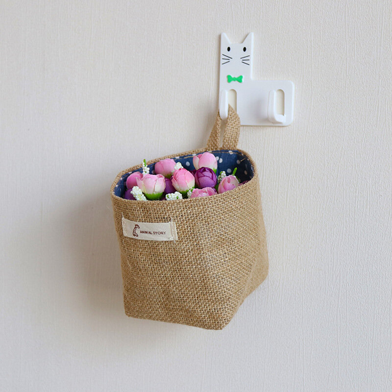 Производитель продает тканевые цветочные горшки, подвесные корзины для хранения из джута, круглые подвесные сумки для