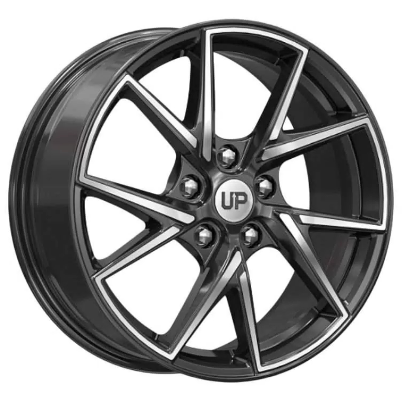 Диск колесный Wheels UP Up105 7,0x17 5x114,3 Dia67.1 ET40 цвет алмаз черный