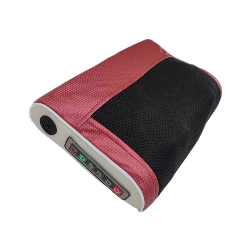 Массажная подушка для шеи, квадратная массажная подушка для шеи, массажер для плеч и шеи, многофункциональный массажер для всего тела