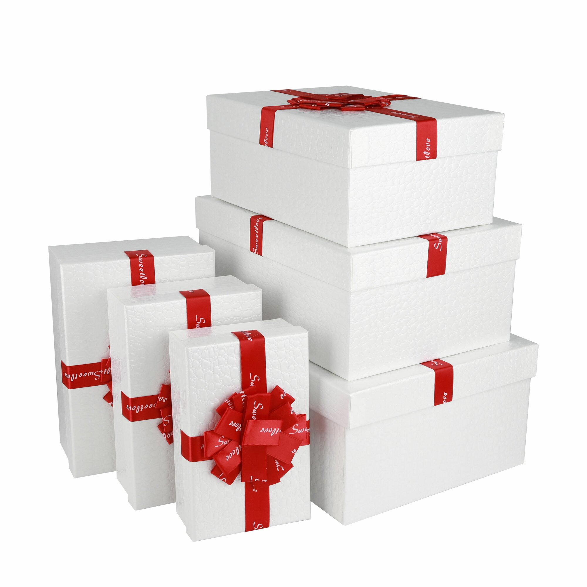 Коробка подарочная прямоугольная "Эффектный подарок", белая, размер 26*19*11,5 см