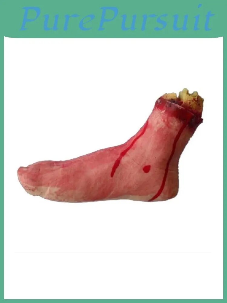 Универсальные страшные фальшивые части тела на Хэллоуин: окровавленная отрезанная рука, рука, нога -