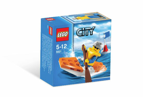 Lego 5621 City Байдарка берегового спасателя