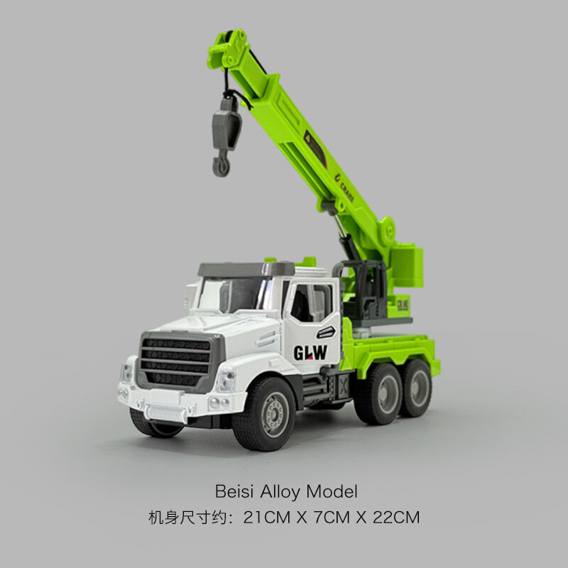 Детский игрушечный экскаватор-манипулятор из сплава, предназначенный для мальчиков от 3 до 6 лет.