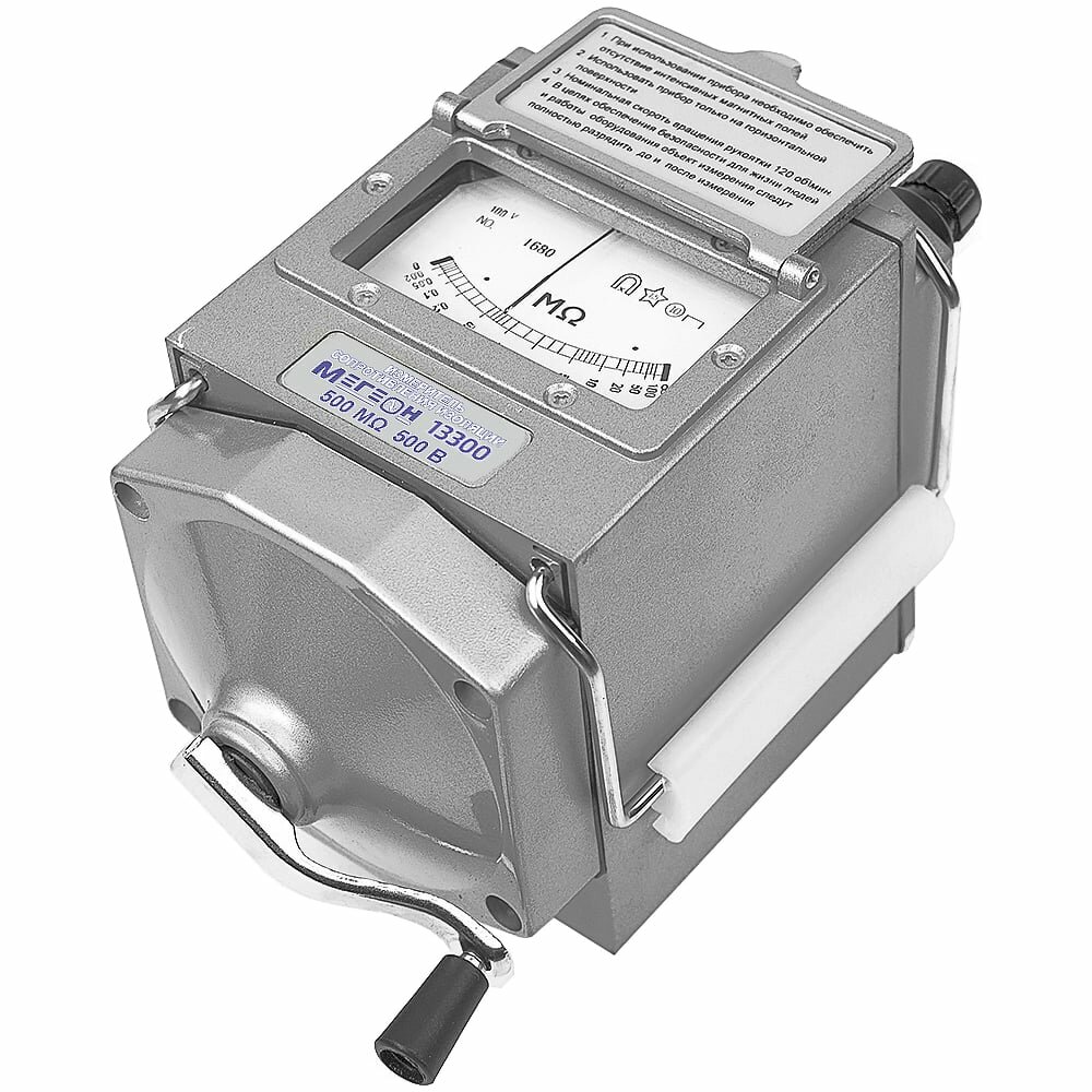 Мегаомметр мегеон 13300