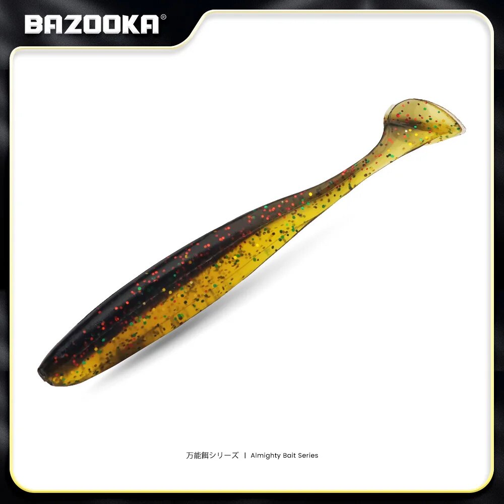 Bazooka Большой джиг-червь силиконовый 10pcs 90mm 4.2g, ZZ-09