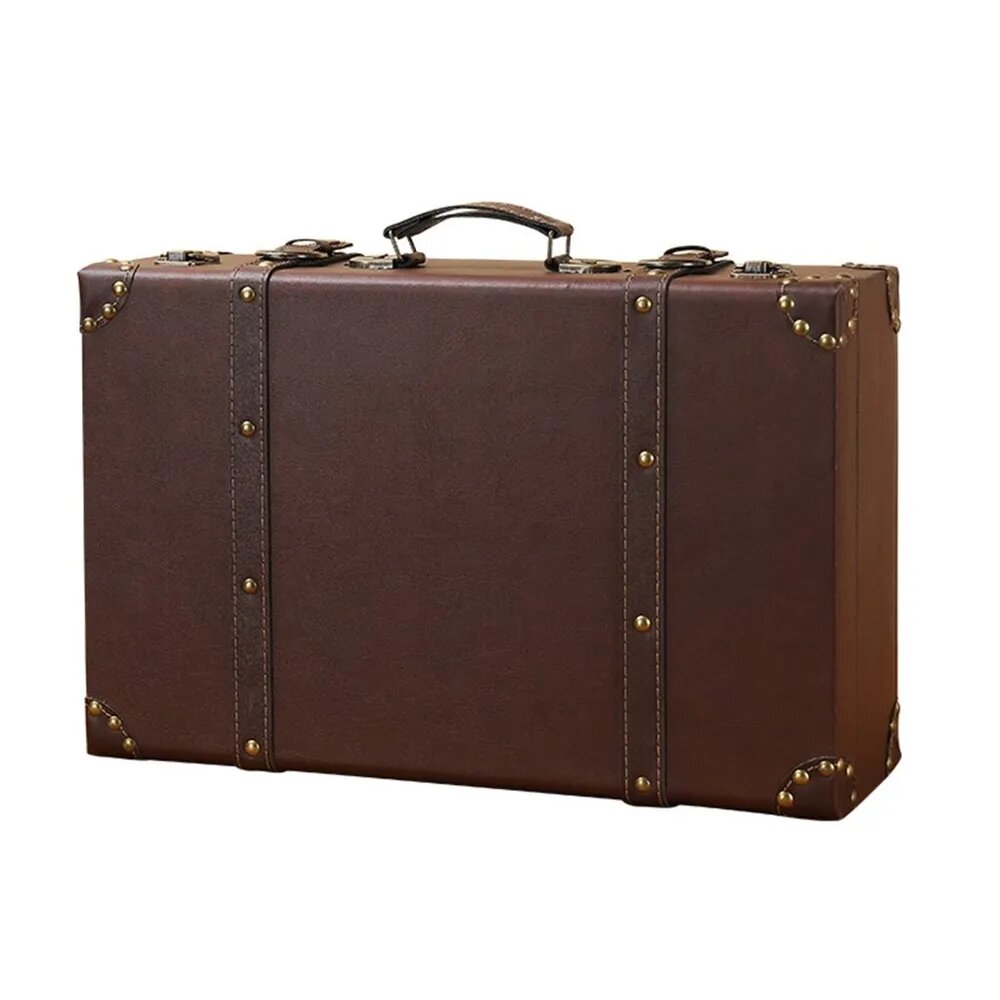 Кофр для хранения вещей 40x10x24.5 см светло-коричневый