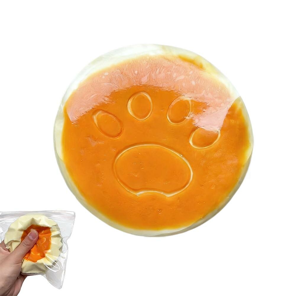 Силиконовая игрушка, которую можно сжимать кошачьей лапой