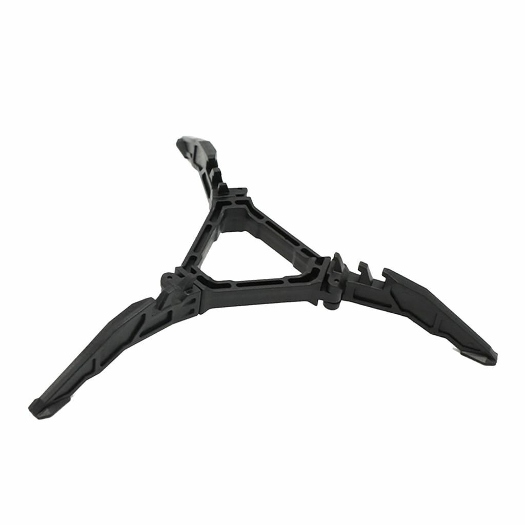 Устойчивая подставка для уличной кухни с регулируемыми углами, складная для газовых баллонов с противоскользящей основой, Черный