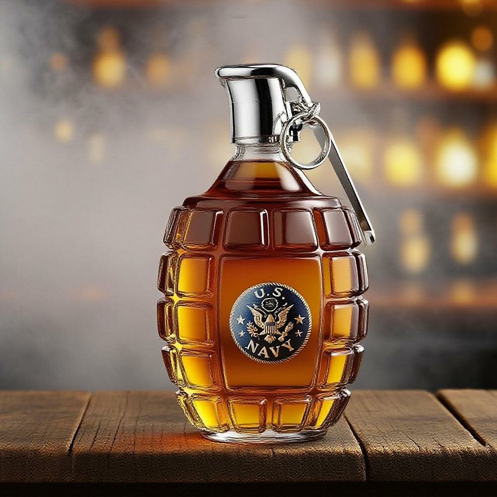 Бутылка для игристого вина в форме боросиликатной гранаты Бытовая стеклянная герметичная емкость для замачивания вина