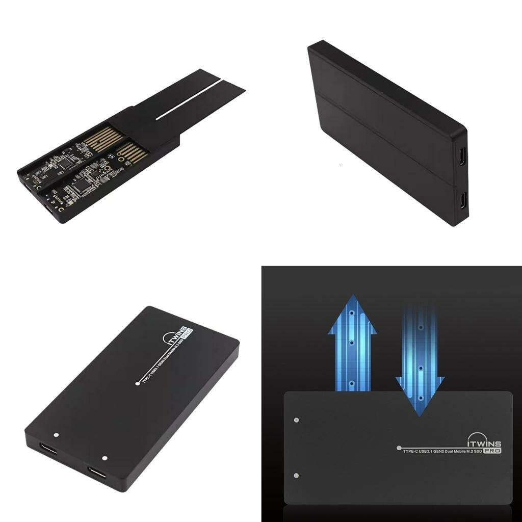 Корпус для M.2 SSD SATA — фото 1
