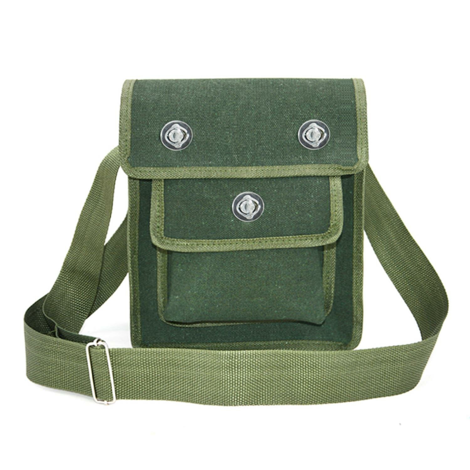 Сумка для инструментов из толщеного канваса сумка для электрика многофункциональная сумка плечевая переносимая износостойкая сумка для сантехников цвет Зеленый материал Оксфордский ткань тип большой маленький (по выбору) размер Большой: 29 x 26 x 10см