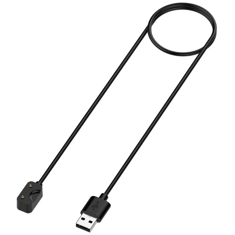 (1 шт) Подходит для Samsung Galaxy Fit 3 Зарядный кабель USB - Черный - 100 см