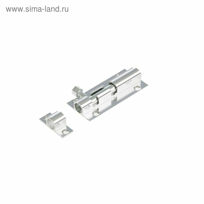 Шпингалет SH01, 3, алюминий, цвет хром, 12 шт.