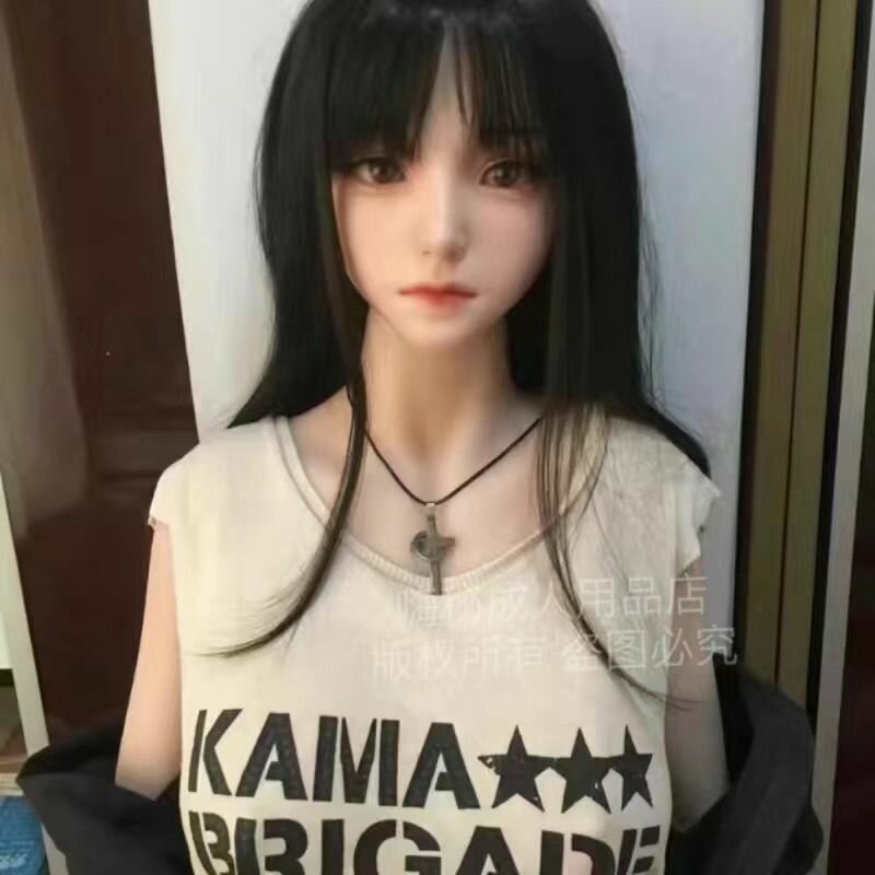 Силиконовая цельная кукла, не надувная реплика, имитация девушки для мужчин, секс-игрушка для взрослых с головой.
