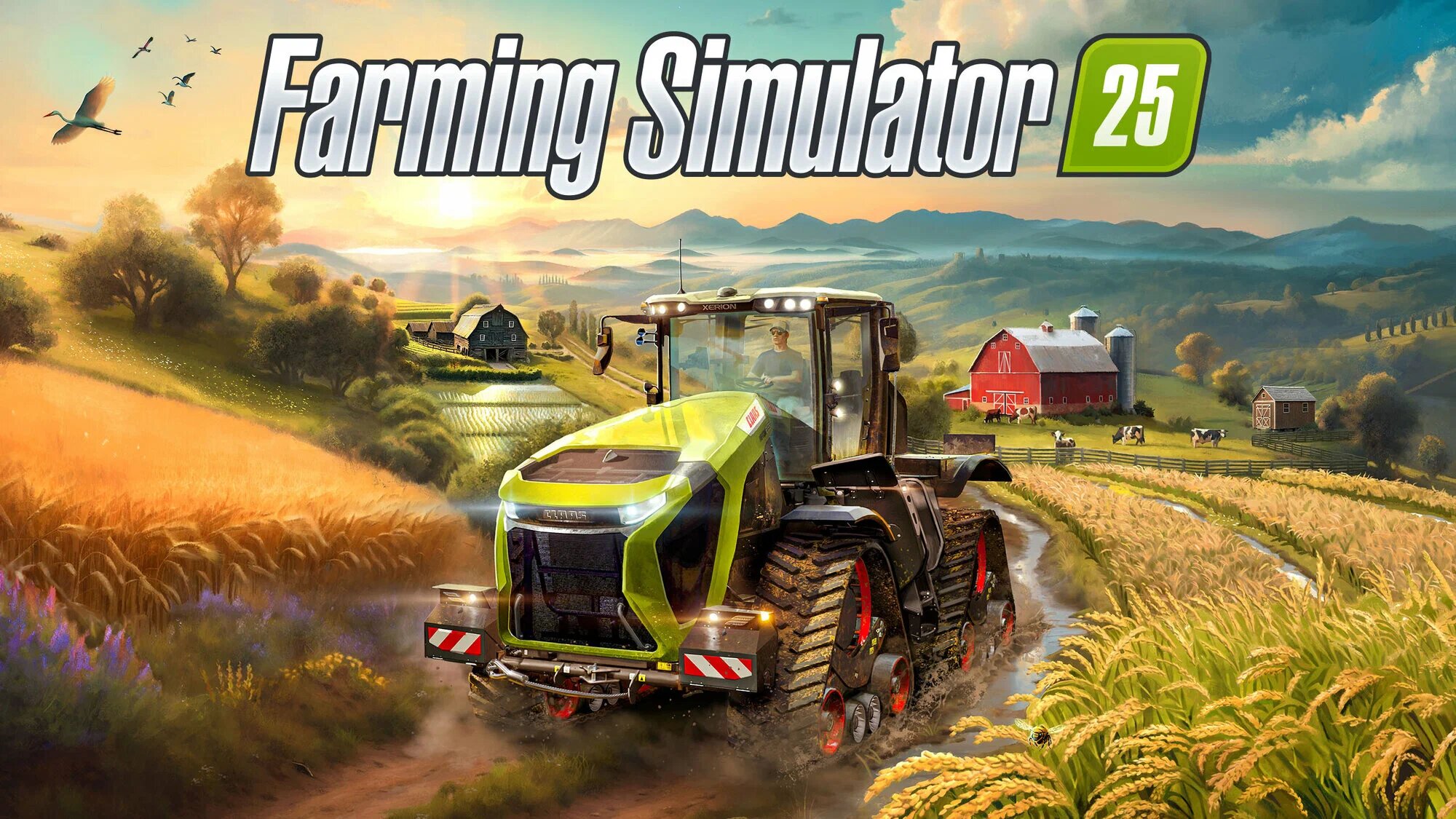 Farming Simulator 25, симулятор активация Steam Русский (интерфейс и субтитры)