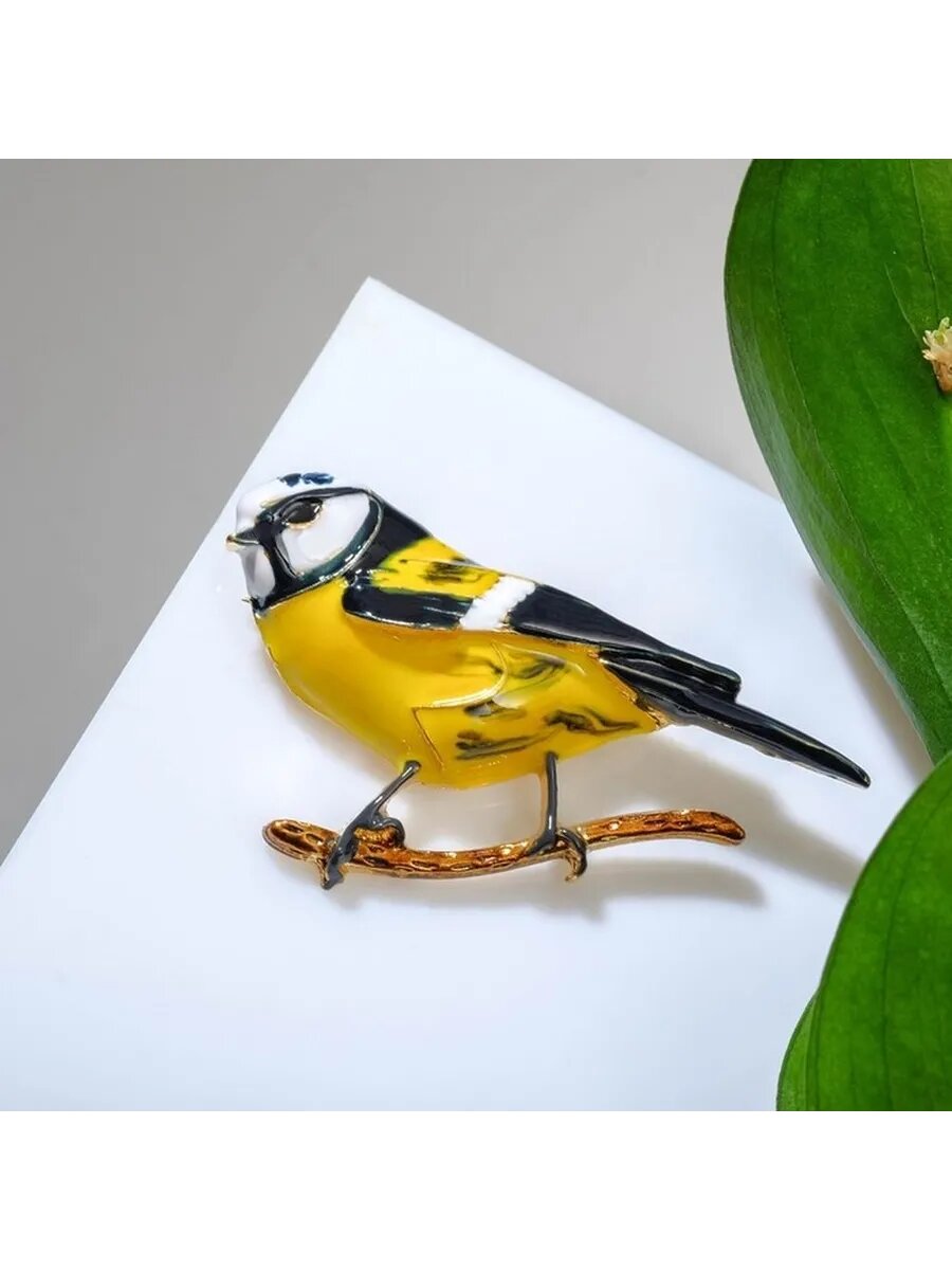 Брошь, эмаль