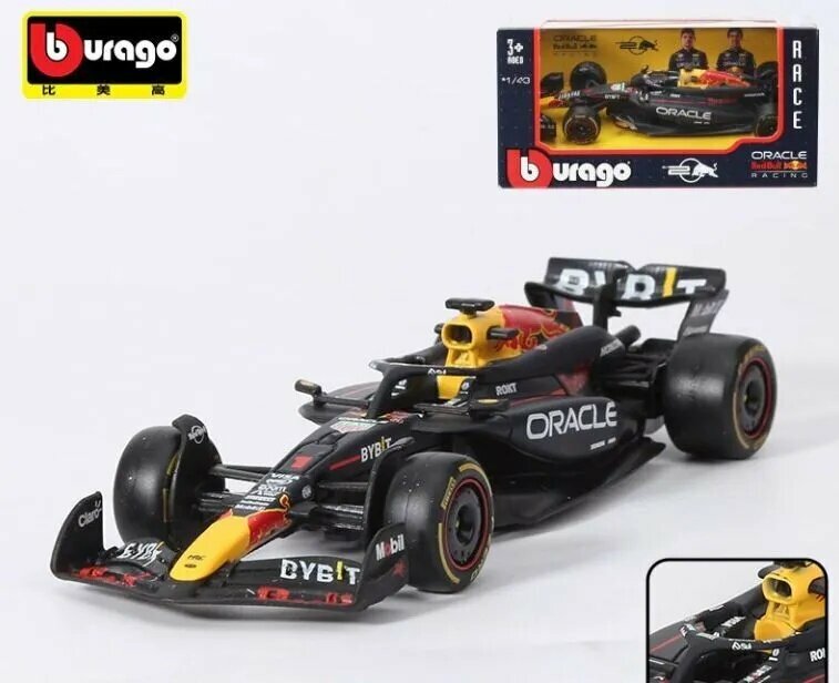 Bburago Red Bull F1#33 2021 Макс Ферстаппен 1/43 Модель автомобиля, отлитая под давлением