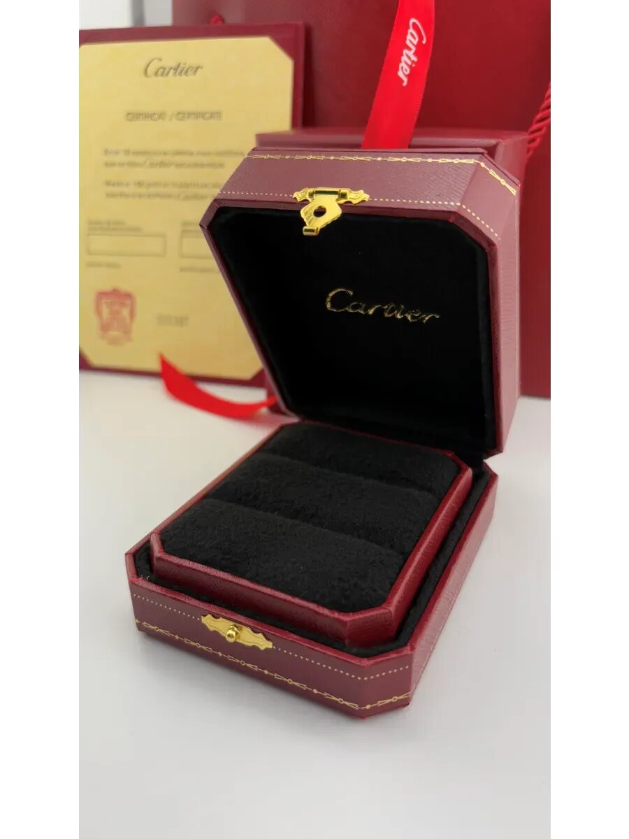 Коробка Cartier для обручальных колец