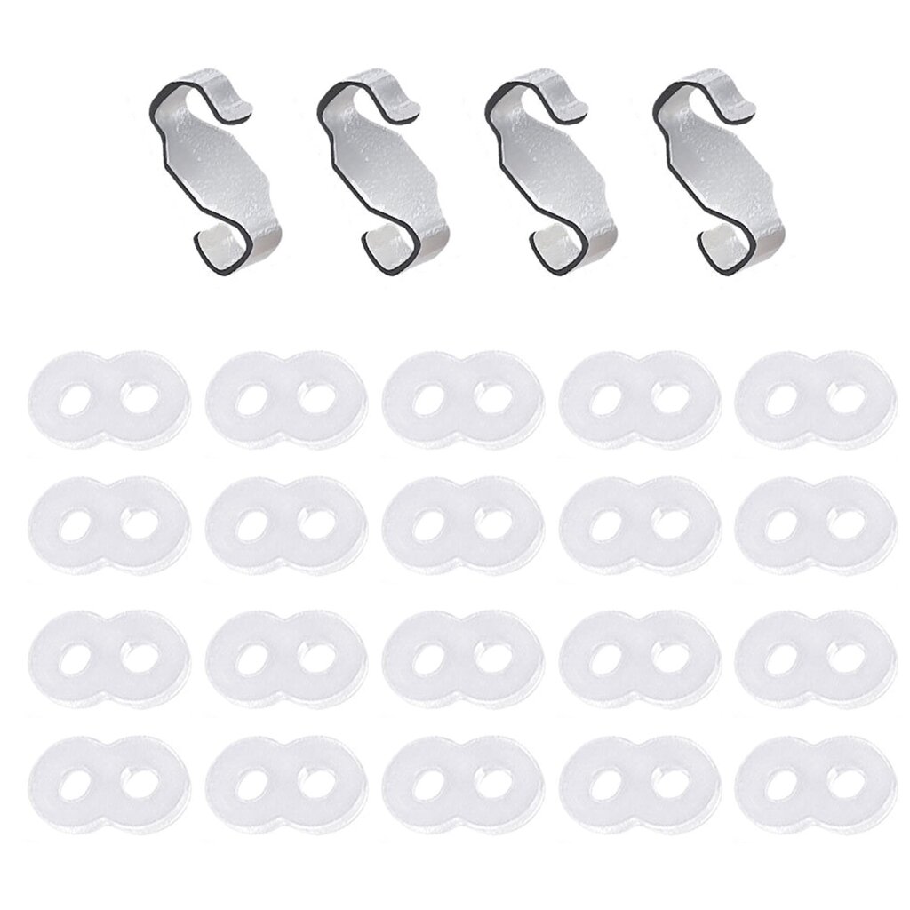 1 коробка мясной упаковки Lala positive nail buckle с инкрустацией для ногтей, свернутый ортез для ногтей-2 пряжки