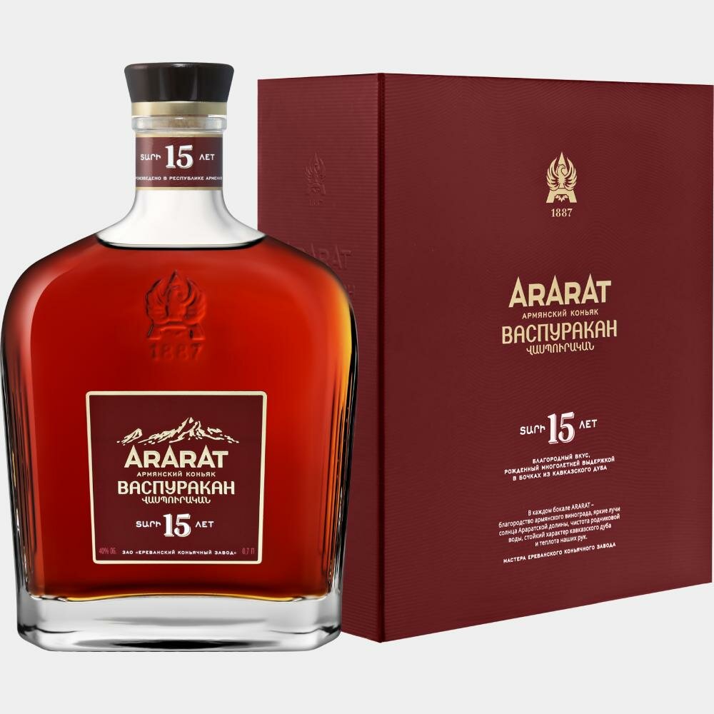 ARARAT Vaspurakan 15 y.o. (gift box)