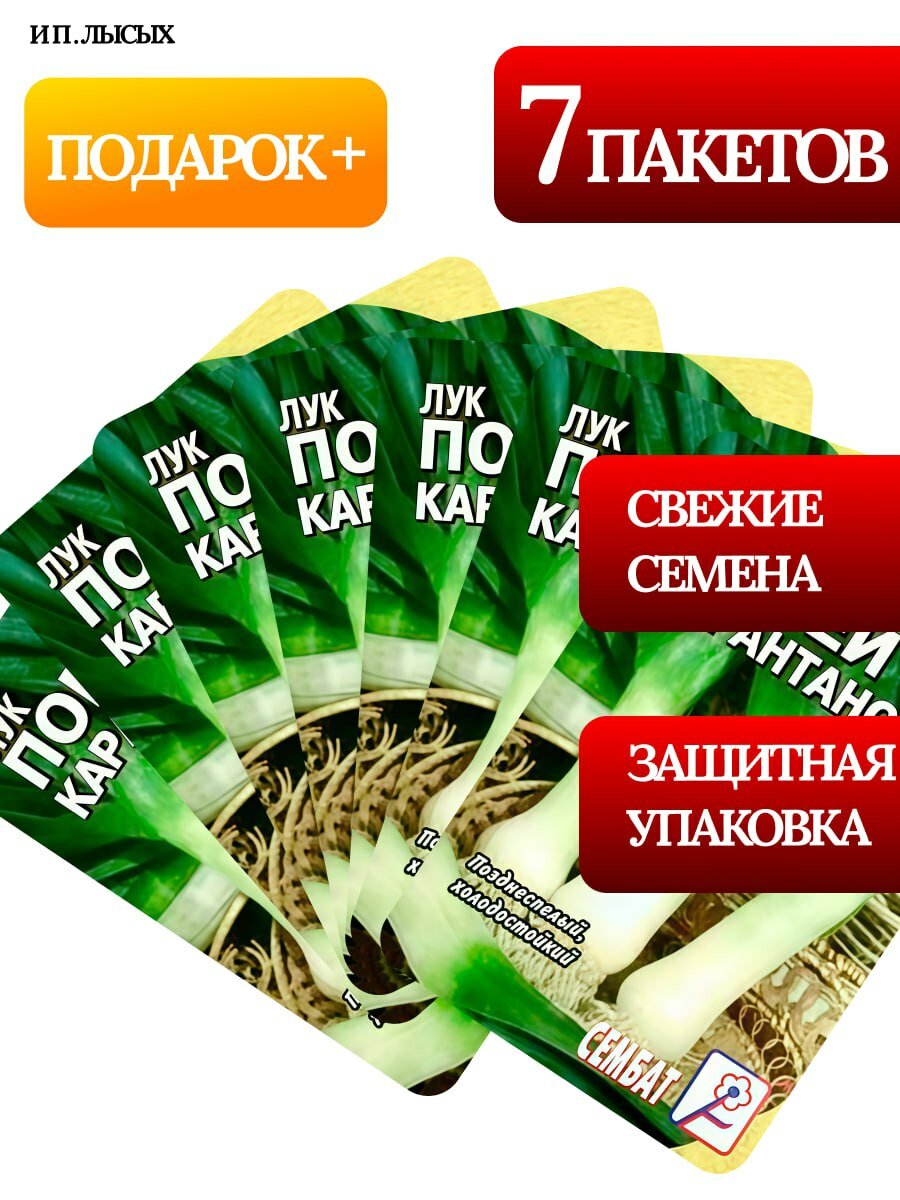 Семена Лук Порей "Карантанский"