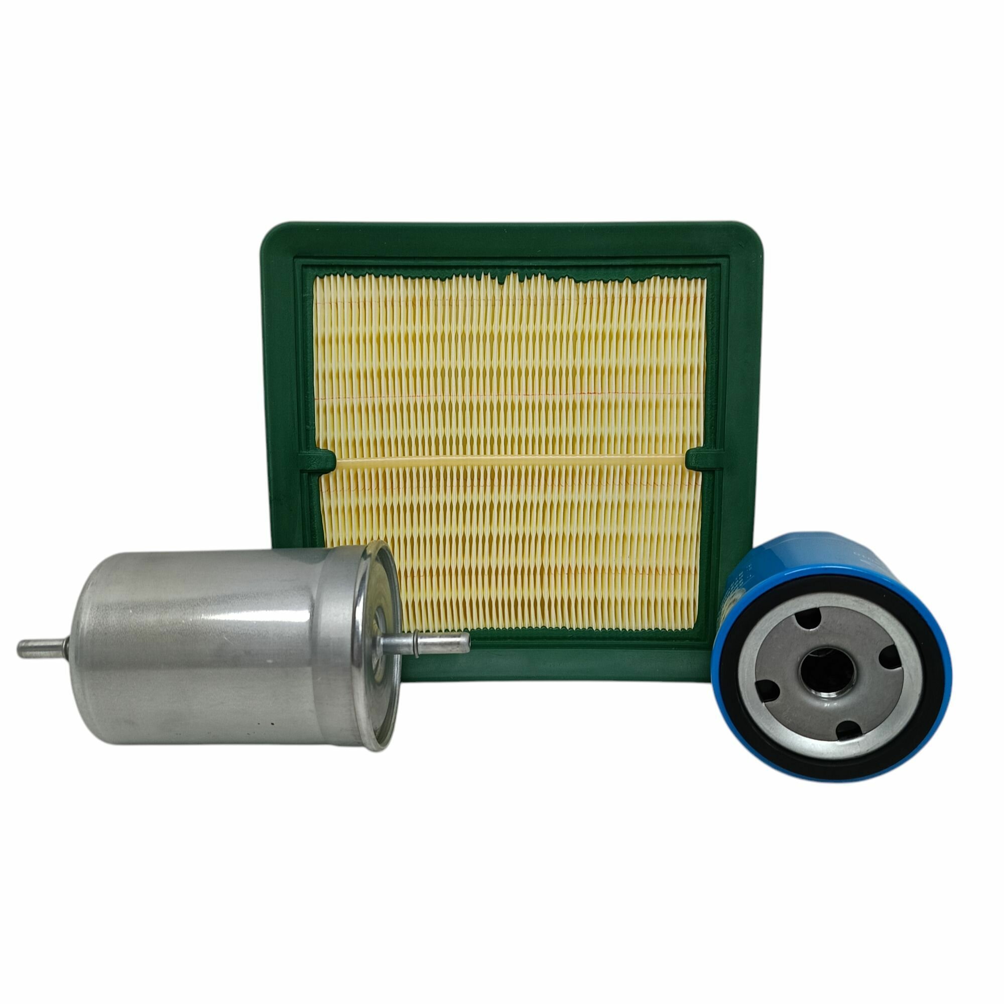 Фильтр воздушный + топливный + масляный комплект для Чери Кимо (Chery Kimo)