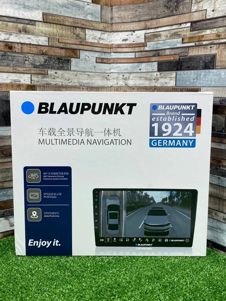 Магнитола BLAUPUNKT, 2 din, 9 дюймов, 2+64GB. Автомагнитола WIFI, Bluetooth, GPS-навигация, MP5-плеер, кулер.