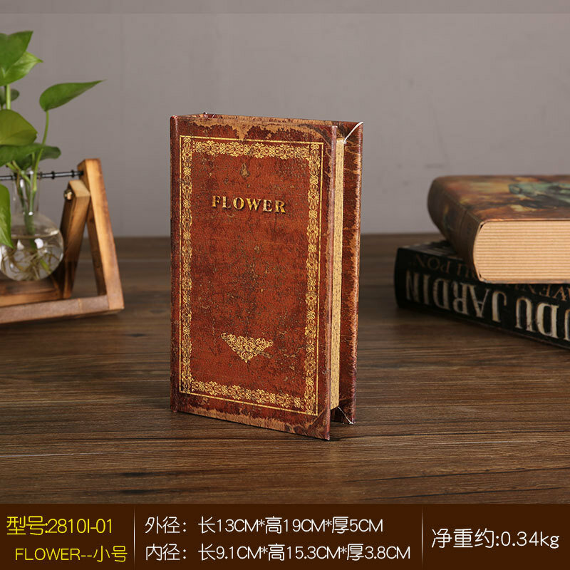 Имитация книги, модель книги для декора в кабинете, офисе, книжной полке, винтажная декоративная книга, реквизит для фотографии, ремесленная демонстрация