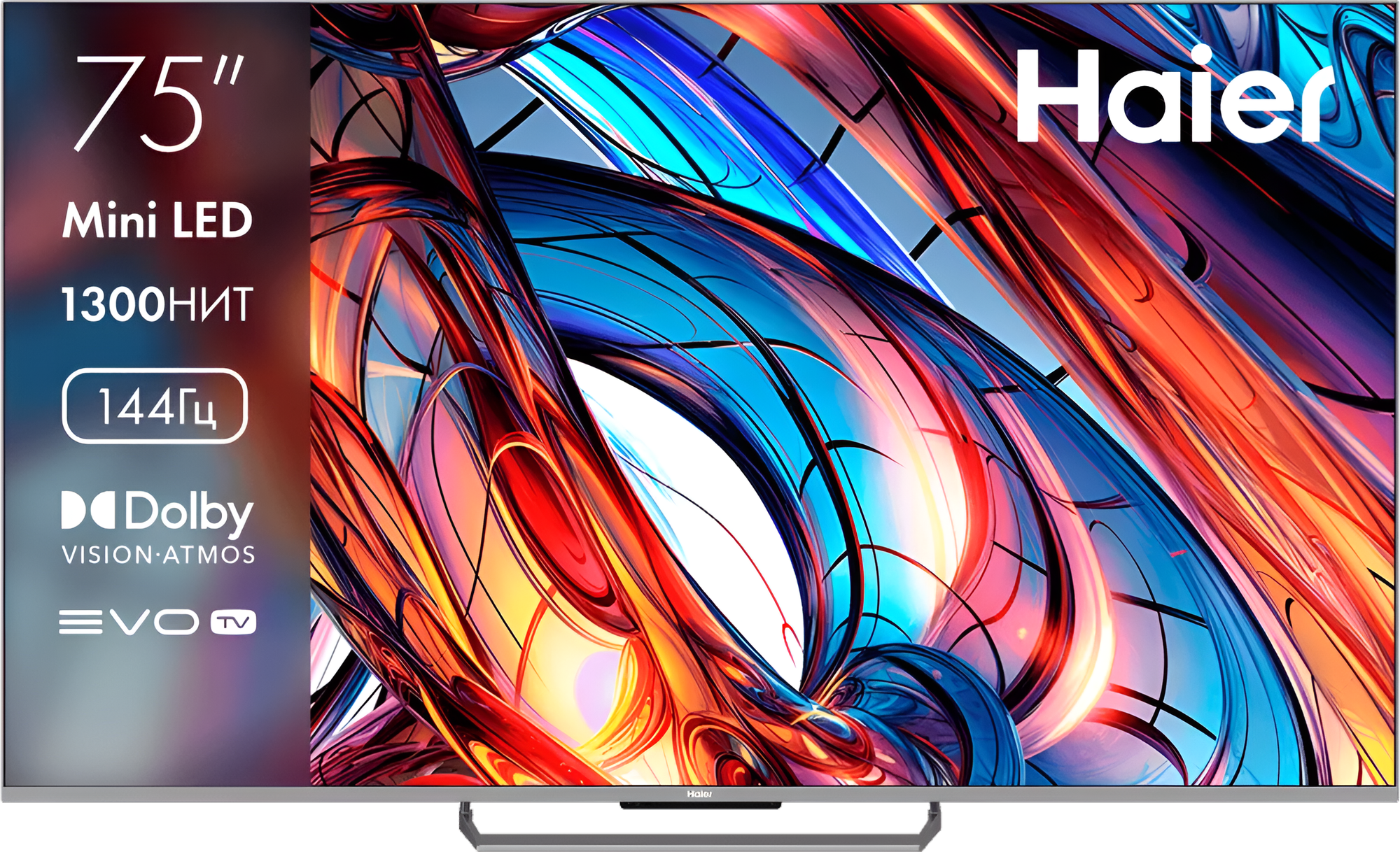 Телевизор Haier 75 Mini LED, 4K, 75", Smart TV, операционная система Android TV