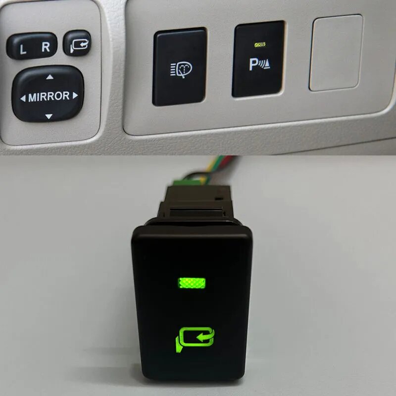 Кнопка на приборной панели