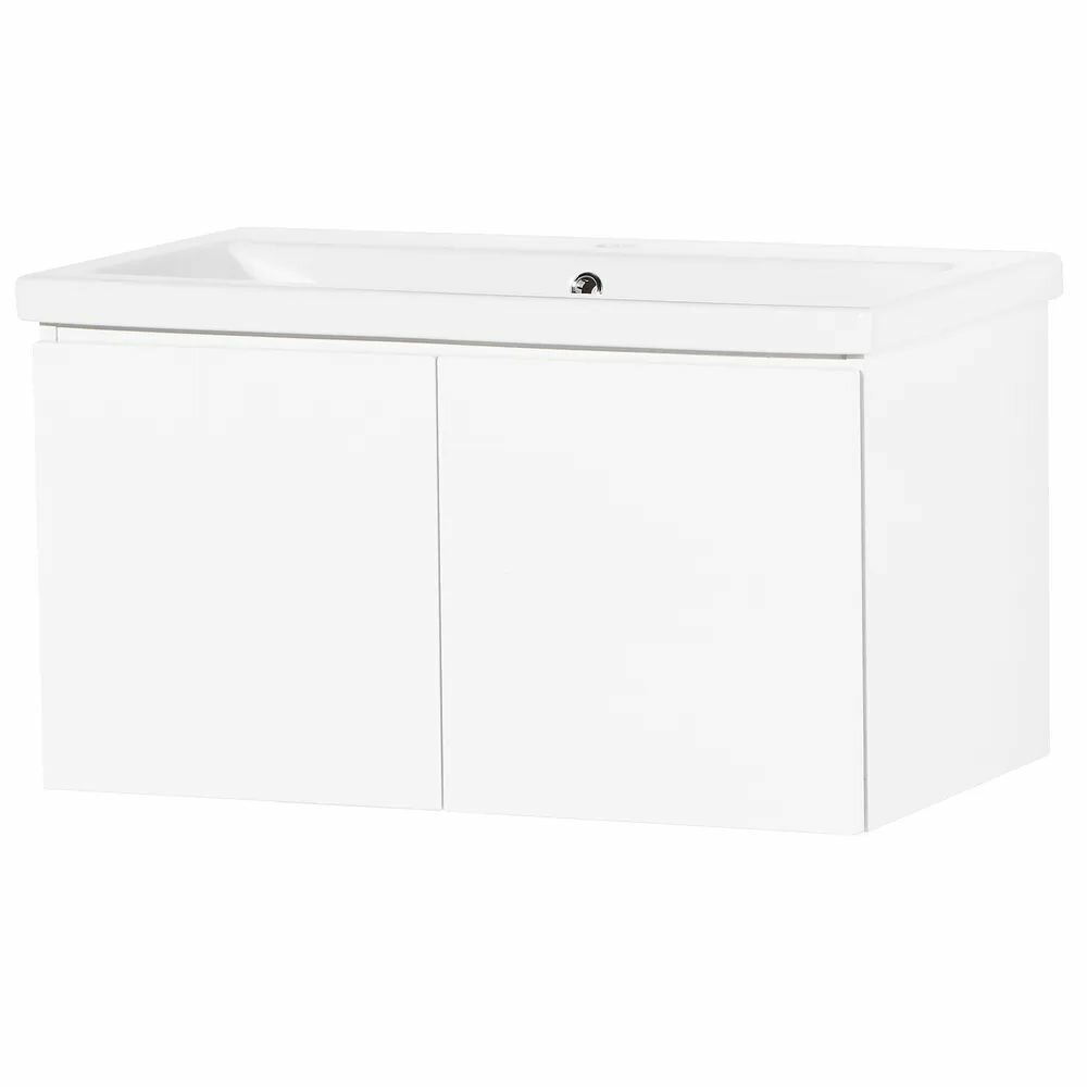 Тумба для ванной Акваль Марта 80 под раковину Соmо 80