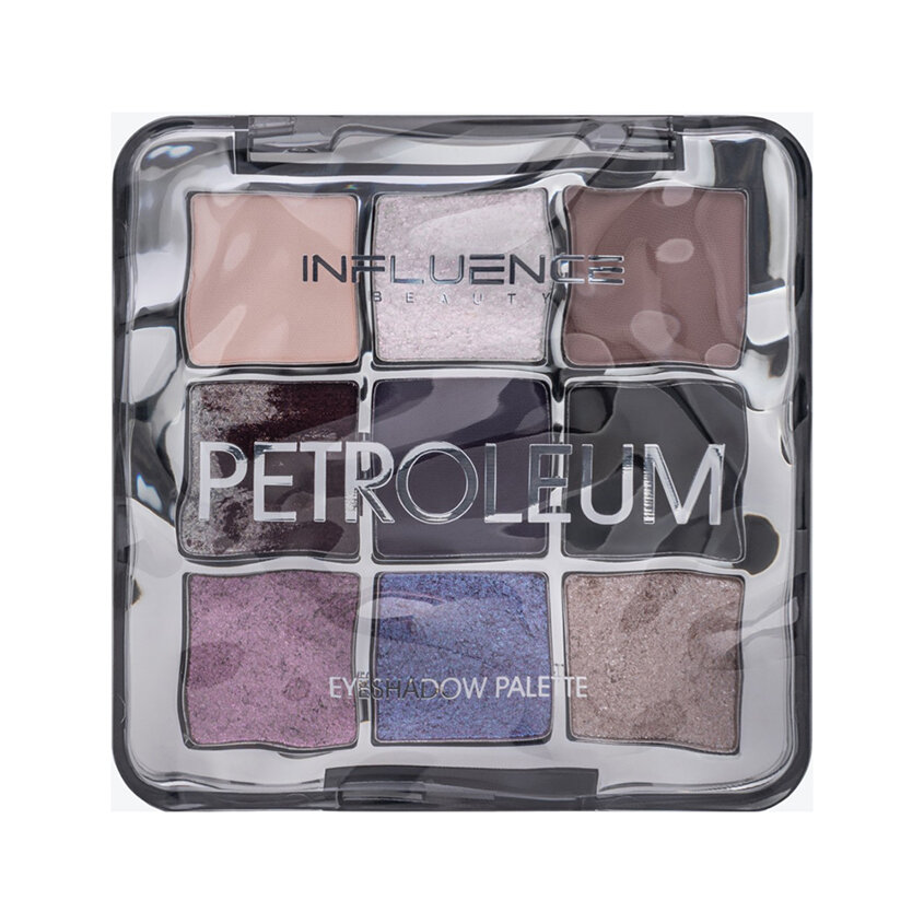 Палетка теней для век INFLUENCE BEAUTY PETROLEUM тон 01