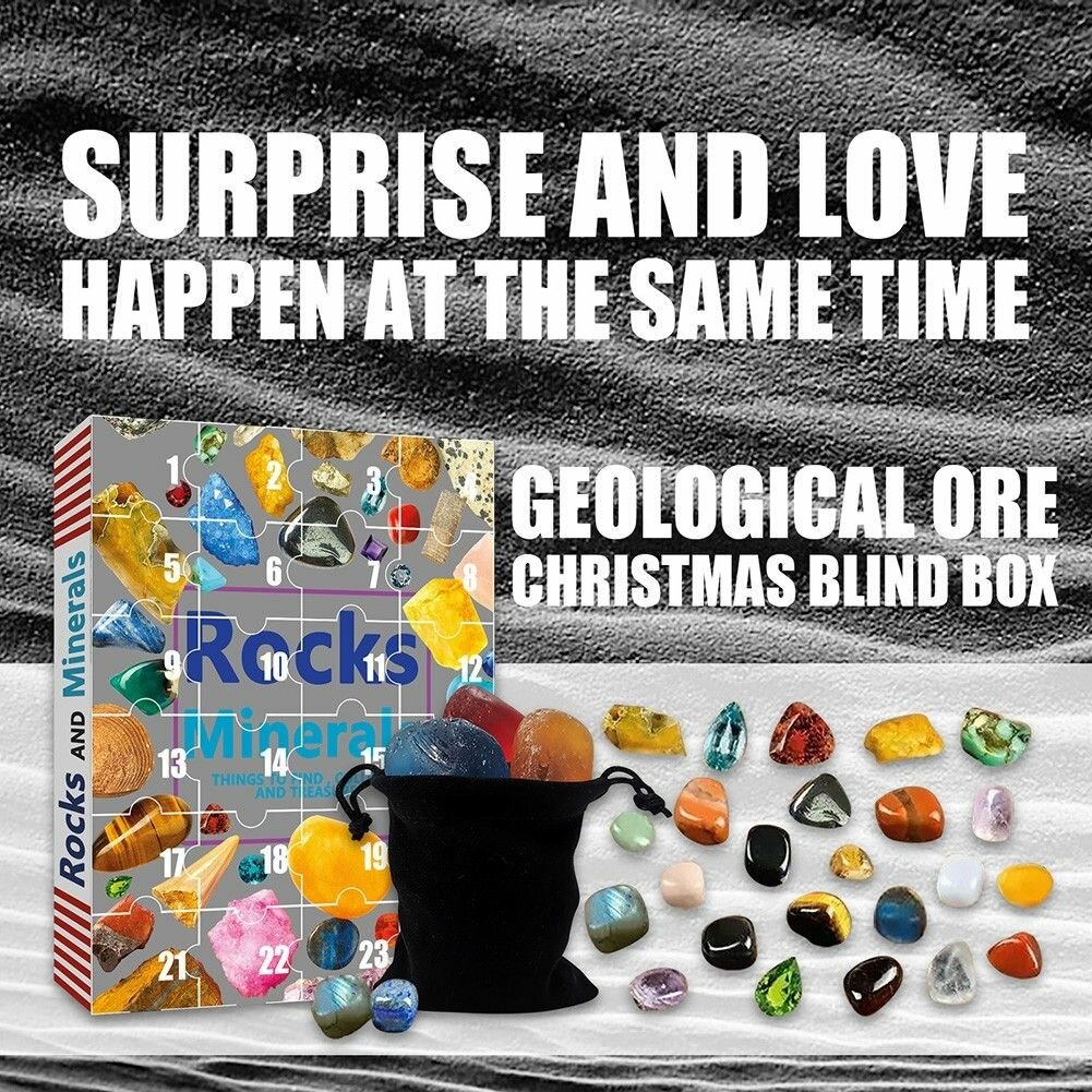 Календари обратного отсчёта до Рождества, исцеление от кристального камня, календарь обратного отсчёта до Адвента