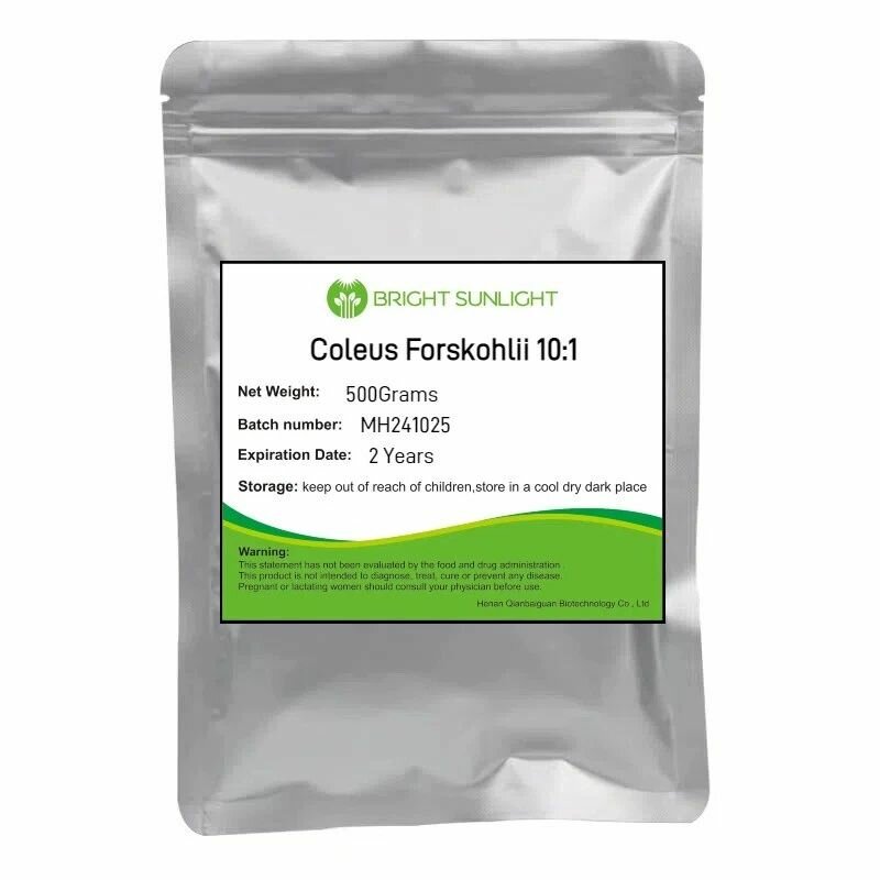 500 г концентрированного порошка форсколина Coleus Forskohlii в соотношении 10:1