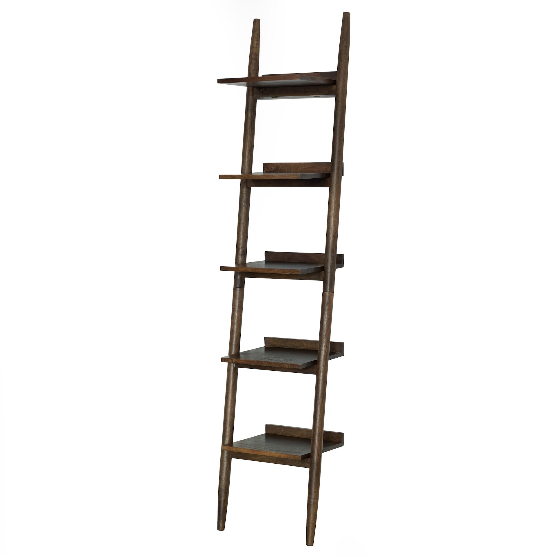 Панкхи Браун III, стеллаж с полками, массив