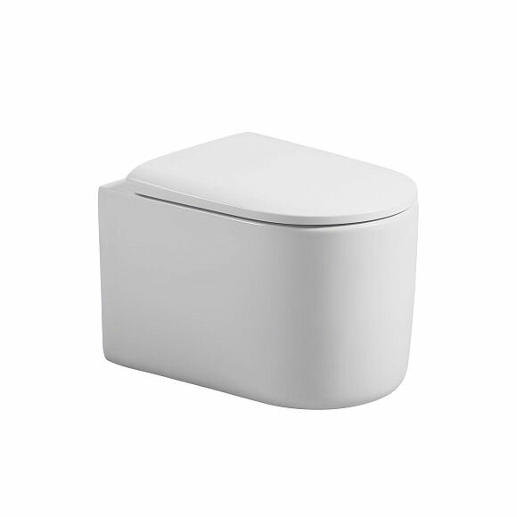 Унитаз подвесной Sapbox Glacier 0104T3-W, Tornado 3, белый, 52х35.5х33.5 см.