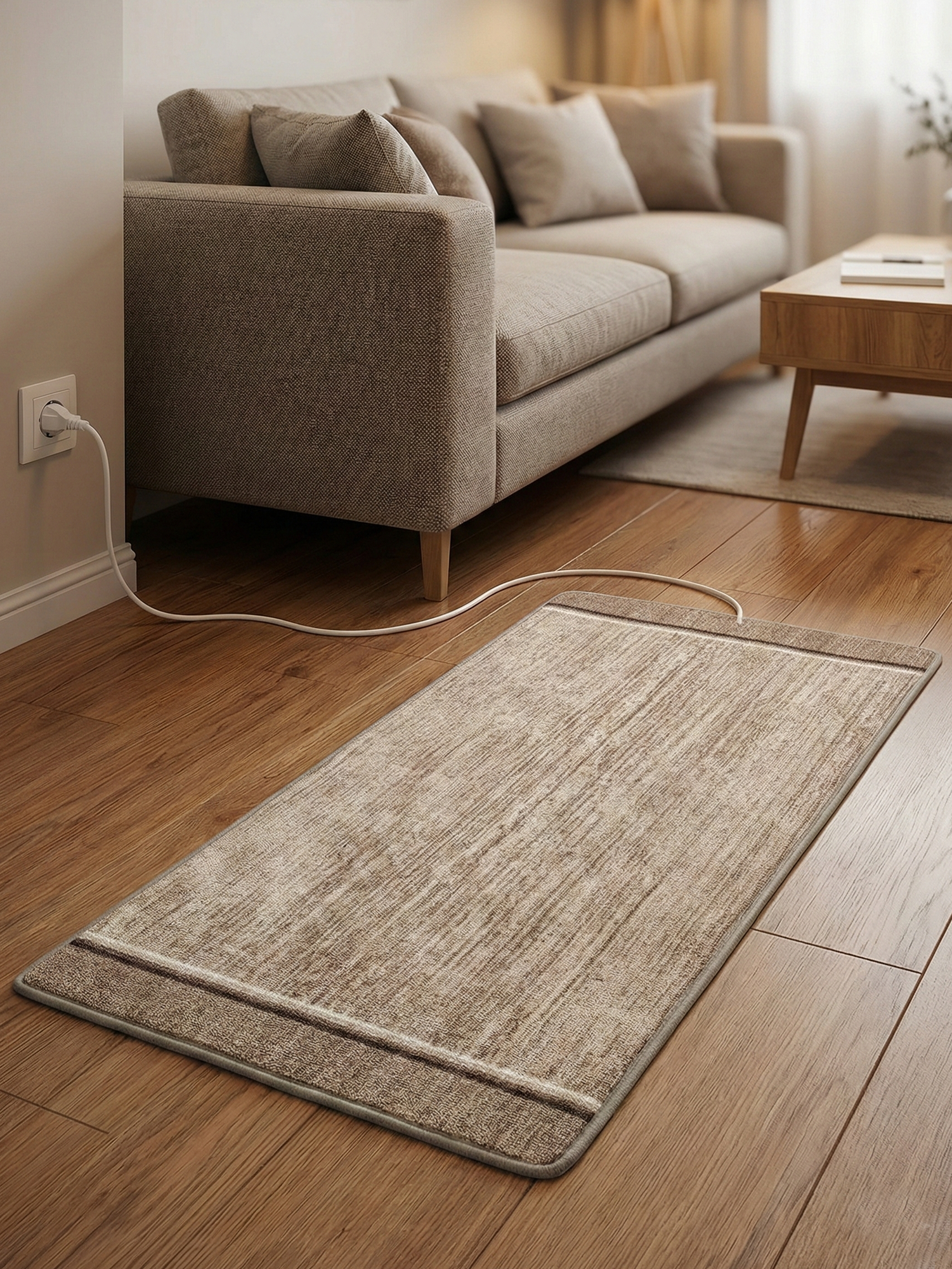 Мобильный теплый пол в ковролине 120х60 см