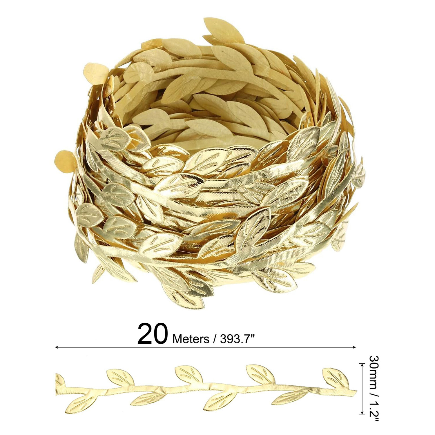 Лента из листьев, искусственные лианы,20 метров325
