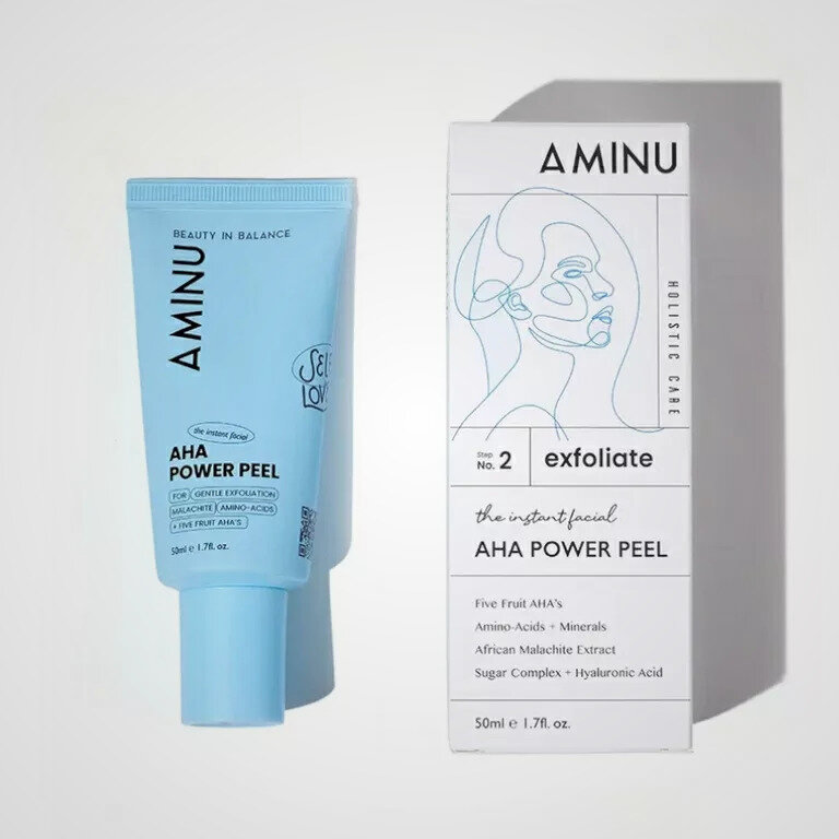 Пилинг для лица с AHA кислотами 50 гр AMINU AHA Power Peel Пилинг 50 мл